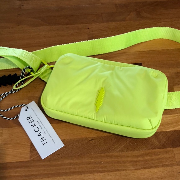 Thacker | Bags | Thacker Neon Yellow Crossbody Bag Brand New Chest Nwt ...